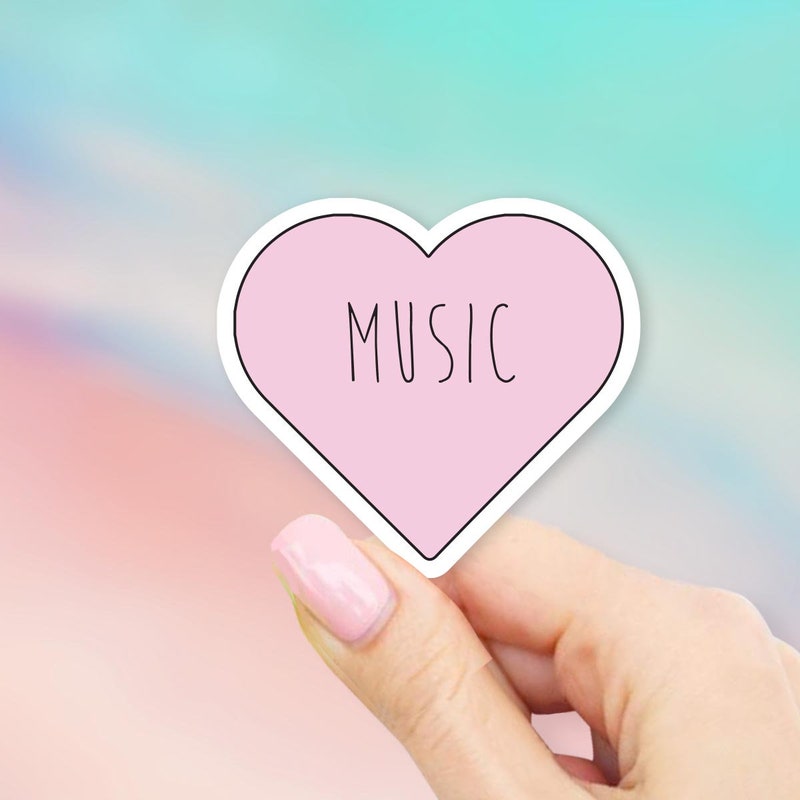 Music Sticker - Etsy