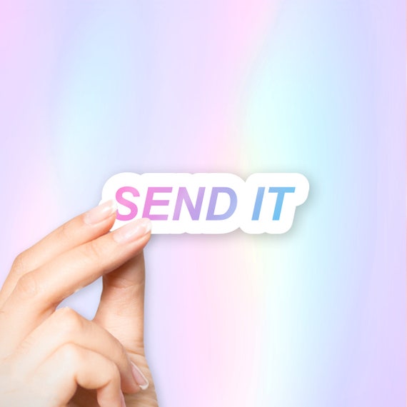 Send It Sticker Macbook Stickers Laptop Stickers | Etsy