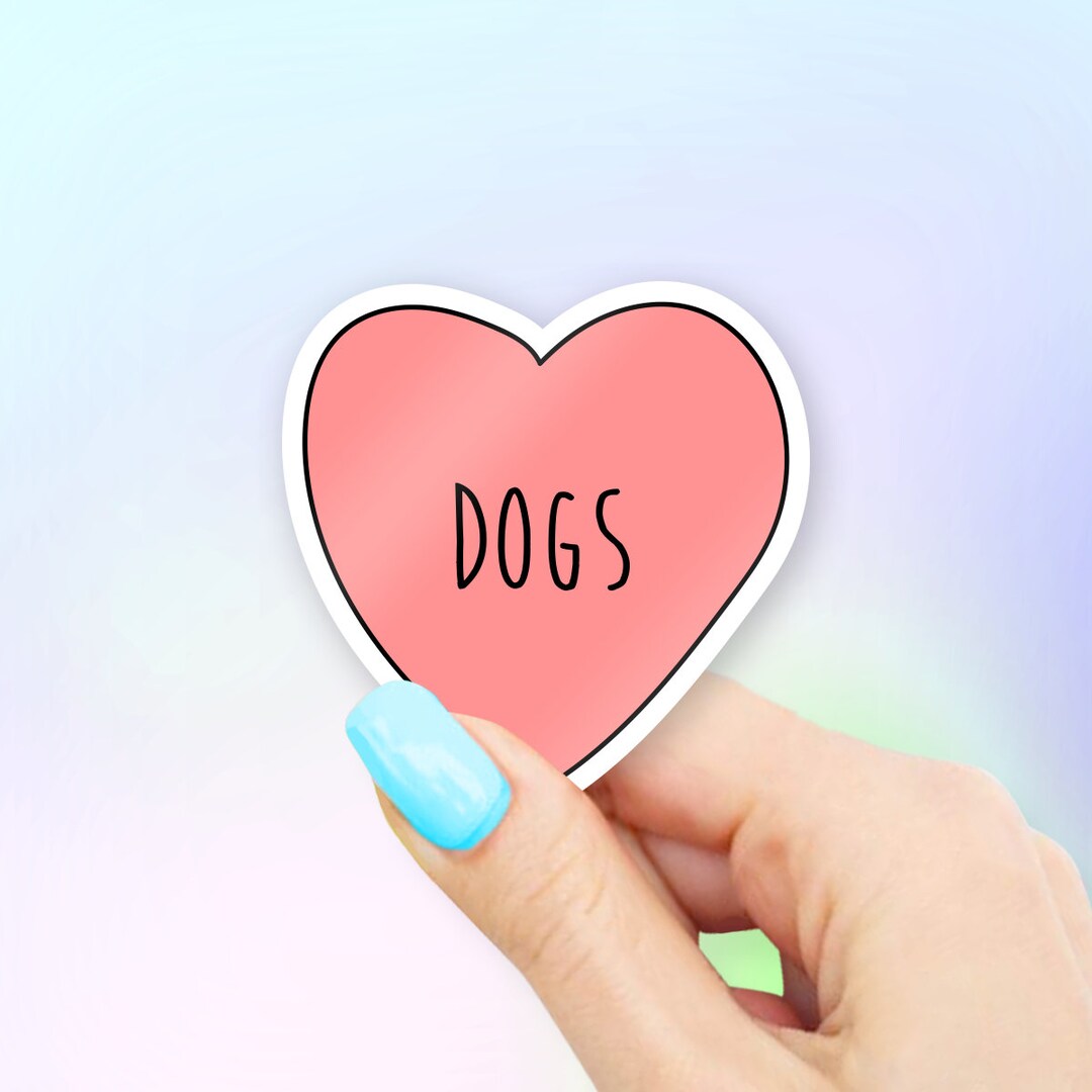 Love Dogs Sticker - Etsy
