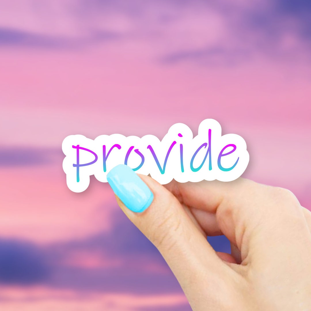 Provide Sticker - MacBook Stickers | Laptop Stickers | Waterbottle ...