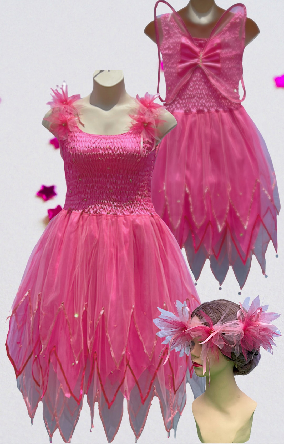 Adult Fairy Dress Costume Women's Fairy Costume With Wings Fairy ...