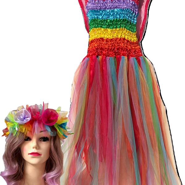 Adult Rainbow Tutu - Etsy