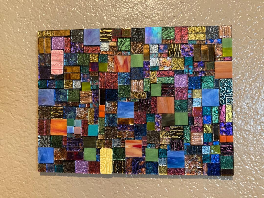 NEW ITEM Van Gogh Mosaic Patchwork, Mosaic Wall Plaque, Mosaic Table ...