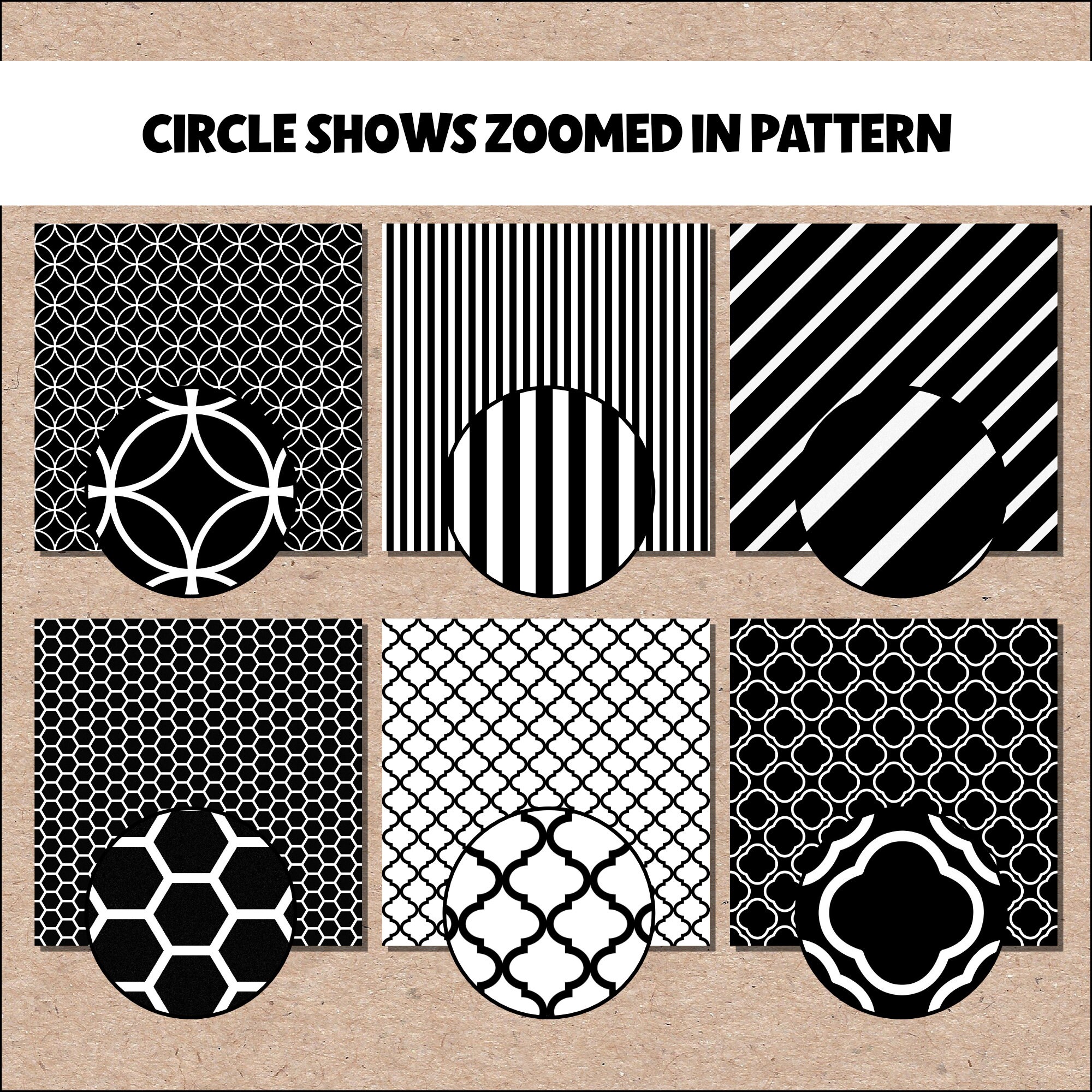 Black 12 X 12 Printable Seamless Pattern Digital Scrapbook Craft Paper ...