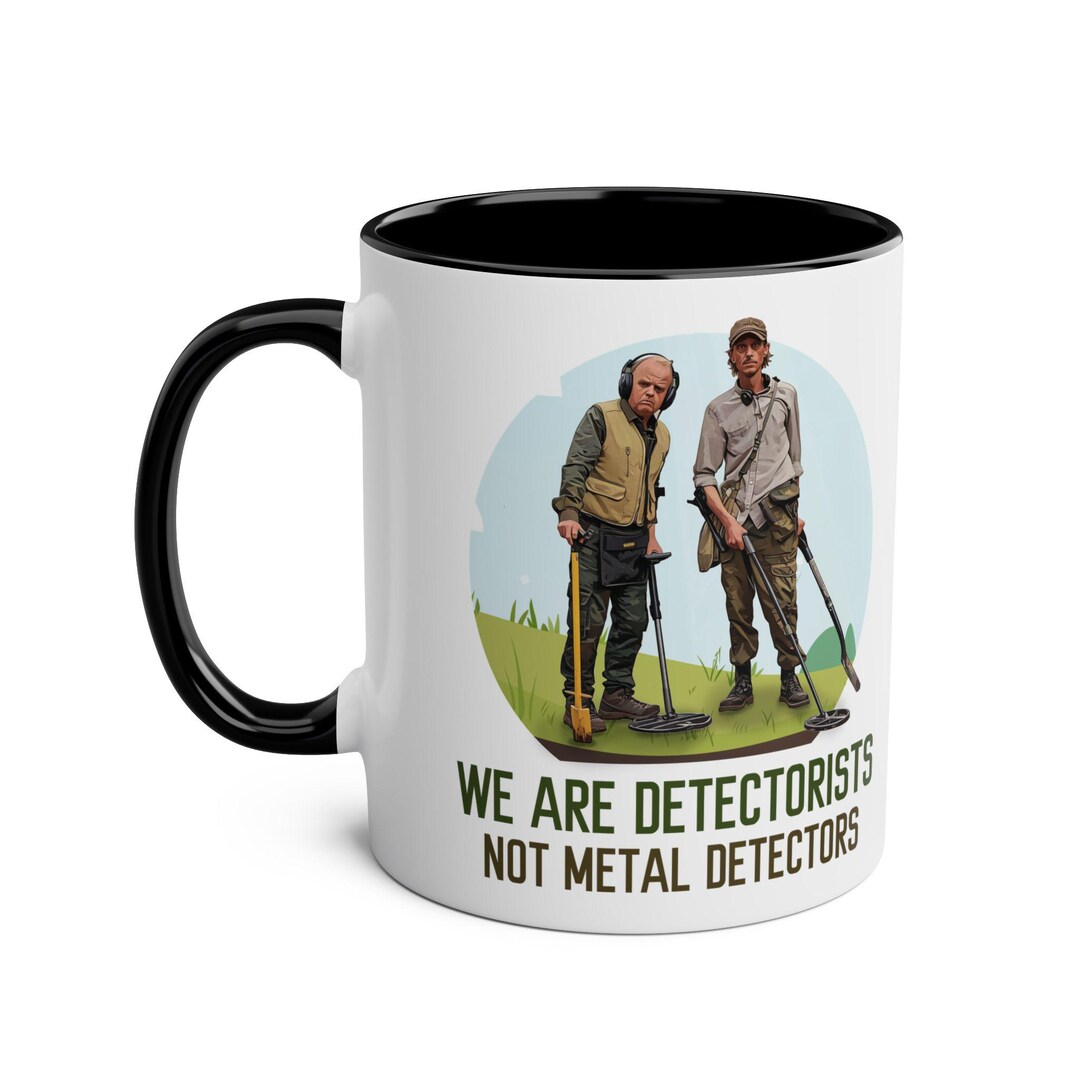 Detectorists Two-tone Coffee Mugs, Lance and Andy, 11oz - Circle - Etsy