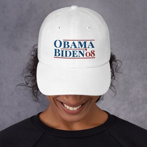 Obama Biden 08 Hat, Barack Obama Dad Hat - Etsy