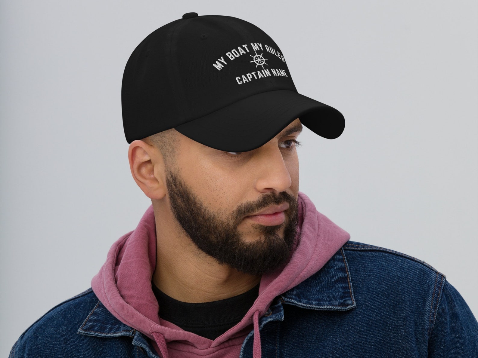 Personalized Captain Hat Custom Baseball Cap Nautical Dad - Etsy