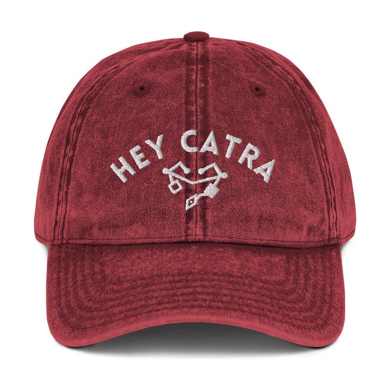 Hey Catra Vintage Cotton Twill Cap She Ra Hat She-ra and the | Etsy