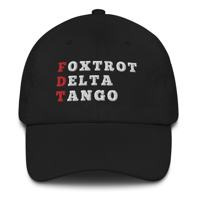Foxtrot Delta Tango Hat - Etsy