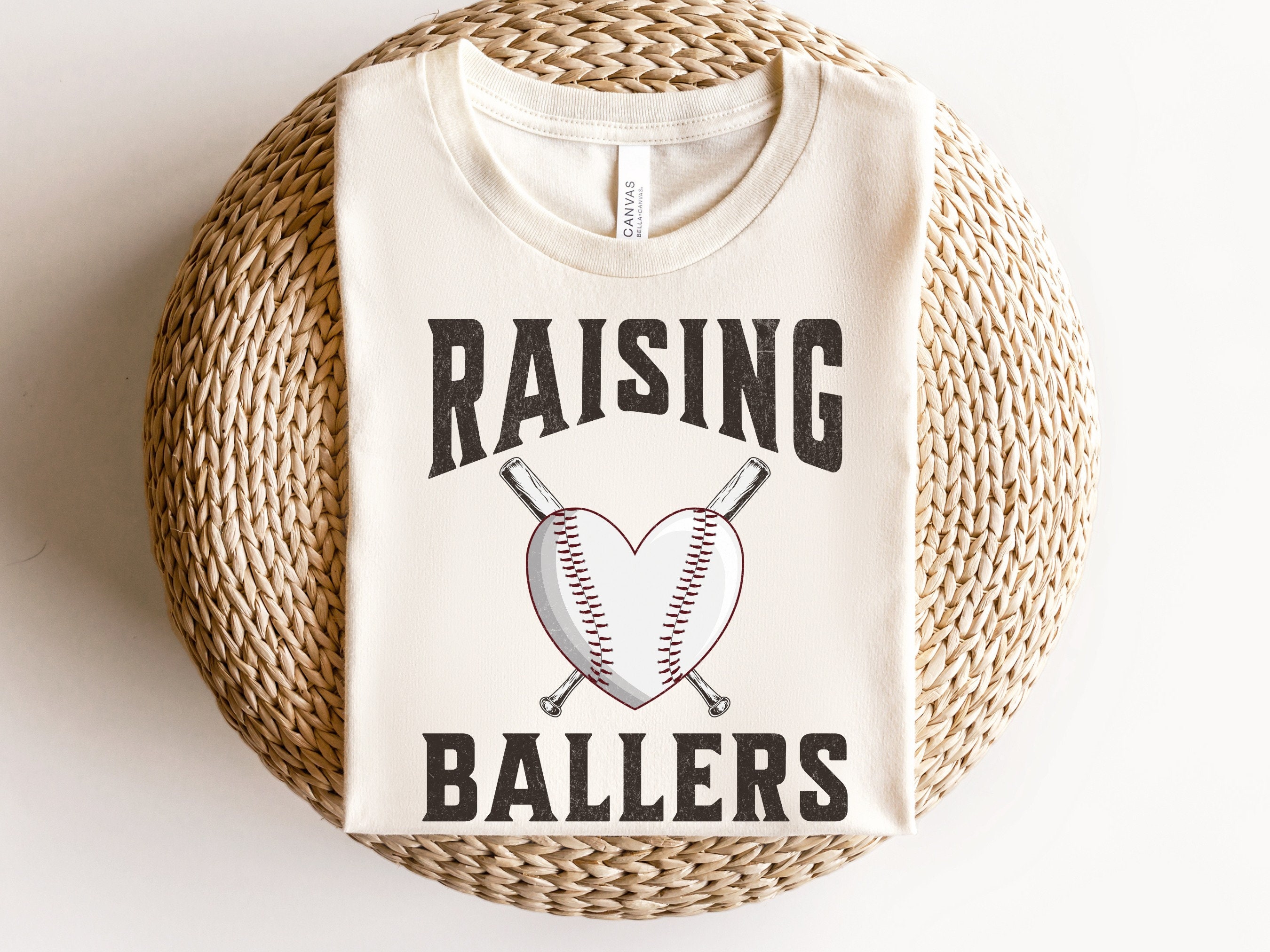 Raising Ballers PNG Files for Sublimation Baseball Mama Trendy - Etsy