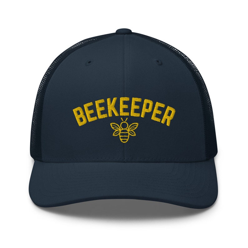 Beekeeper Trucker Cap Save the Bees Hat Beekeeping Baseball - Etsy