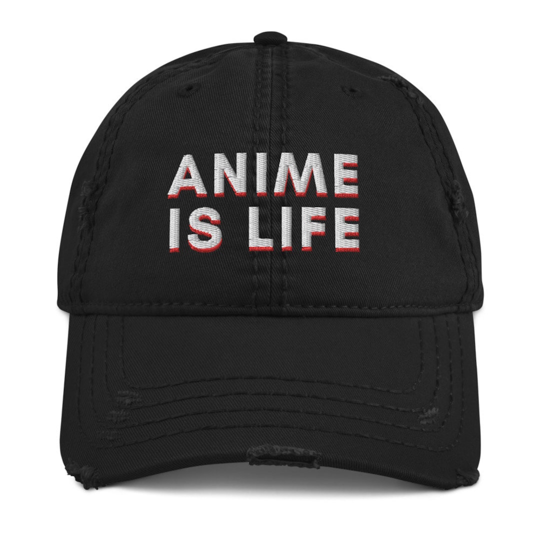 Anime is Life Hat, Anime Cap, Hipster Grunge Clothing, Anime Lover ...