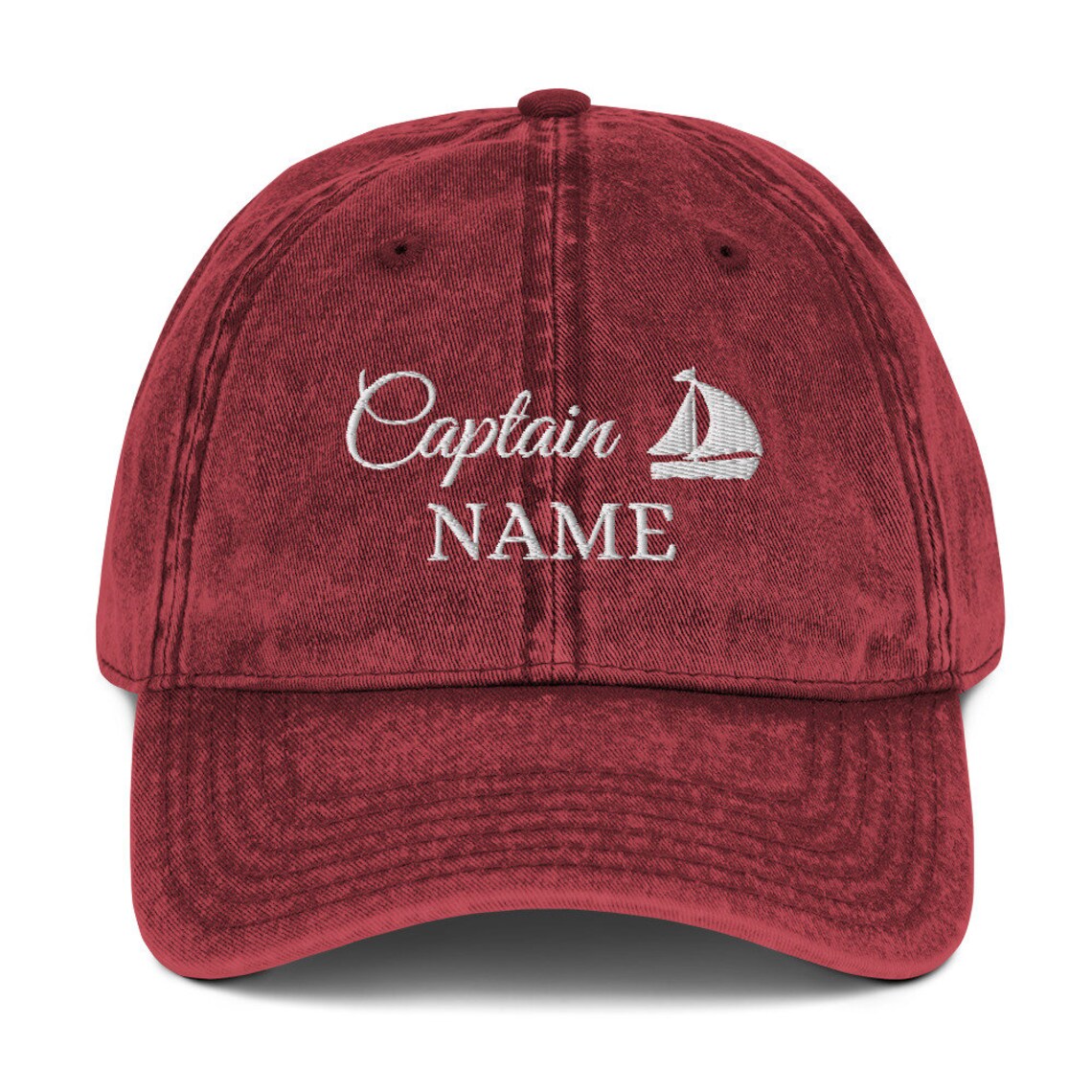 Personalized Captain Hat Custom Baseball Cap Nautical - Etsy