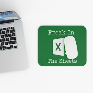 Freak in the Sheets Mouse Pad, Accountant Office Disk Pad, CPA, Tax ...