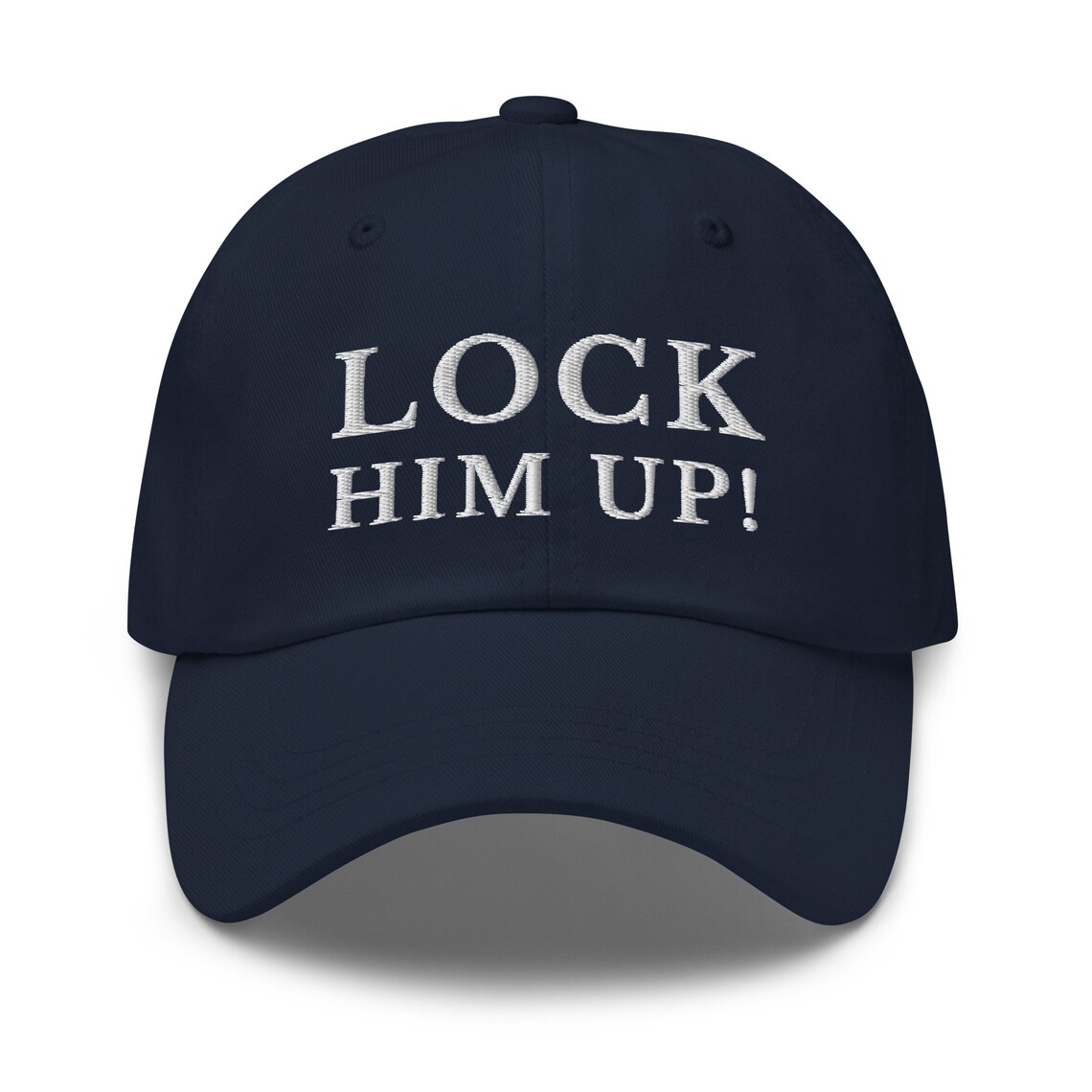 Lock Him up Dad Hat Anti Trump Embroidered Hat Funny - Etsy