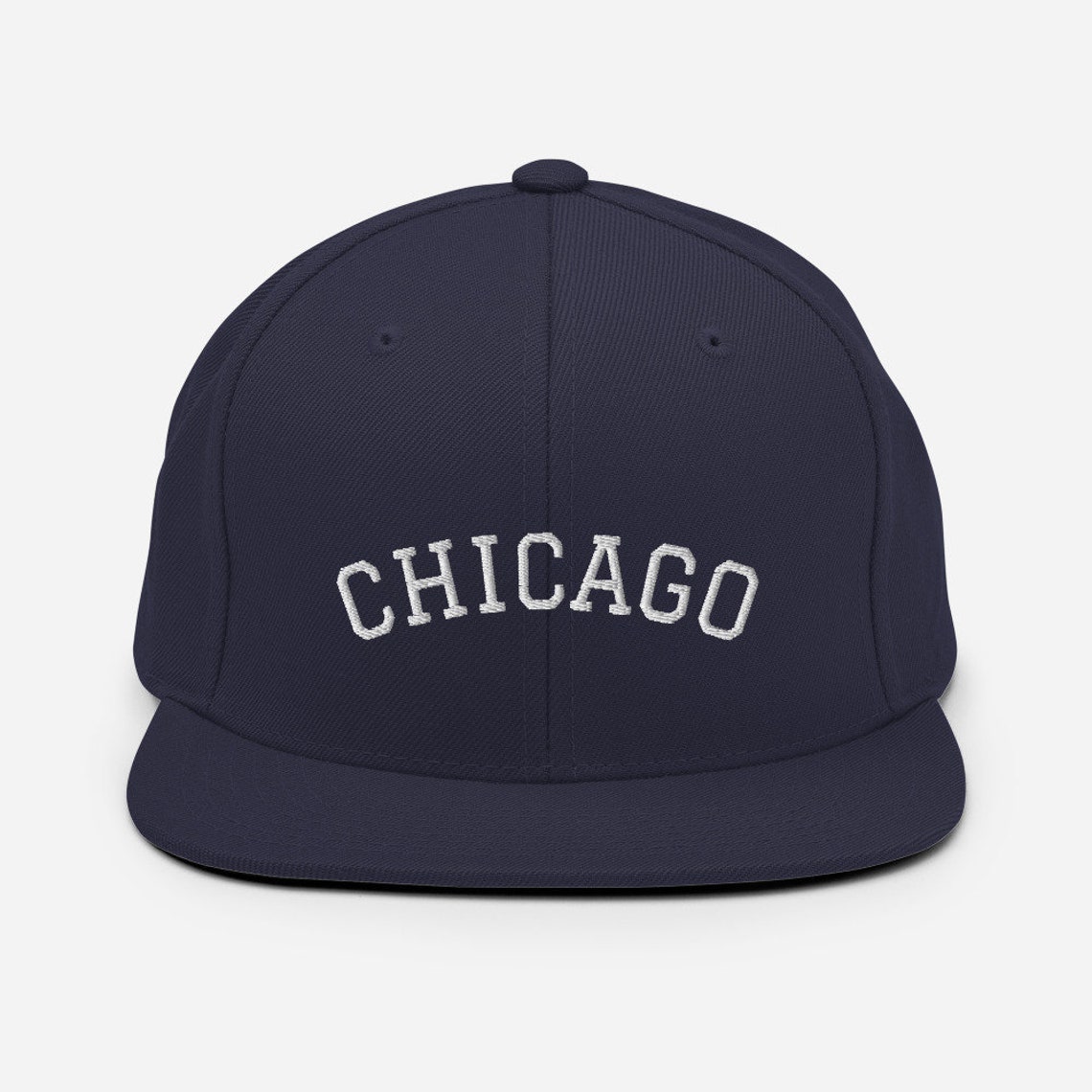 Chicago Snapback Hat, Chicago Hat, Chicago Gifts, Chicago Embroidered ...