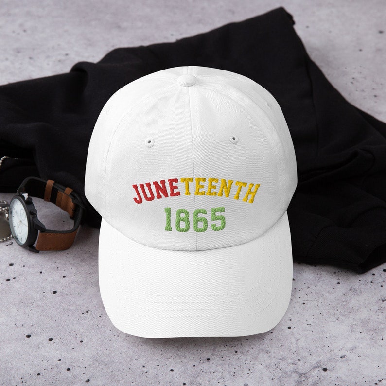 Juneteenth 1865 Dad Hat, Black Lives Matter Equality Hat, Independence ...