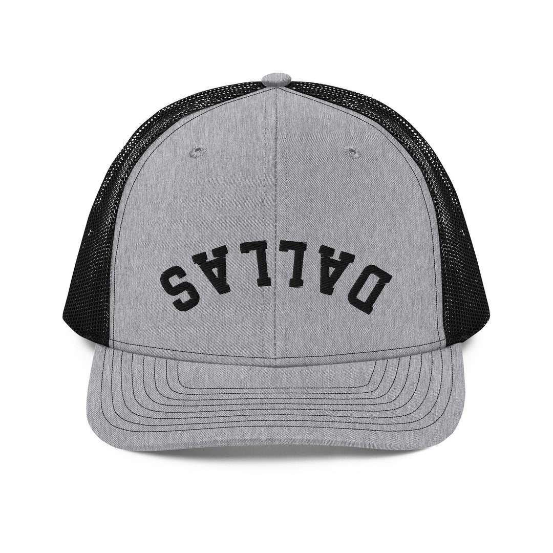 Upside Down Dallas Richardson 112 Hat, Inverted Dallas Embroidered Hat ...