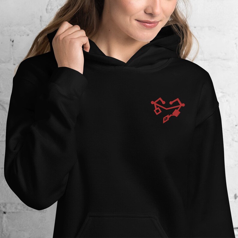 Embroidered She Ra Hoodie, She-ra Heart of Etheria Failsafe Hooded ...
