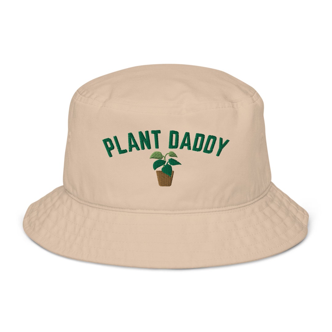 Plant Daddy Organic Bucket Hat, Houseplant Gift, Plant Lover Gift ...
