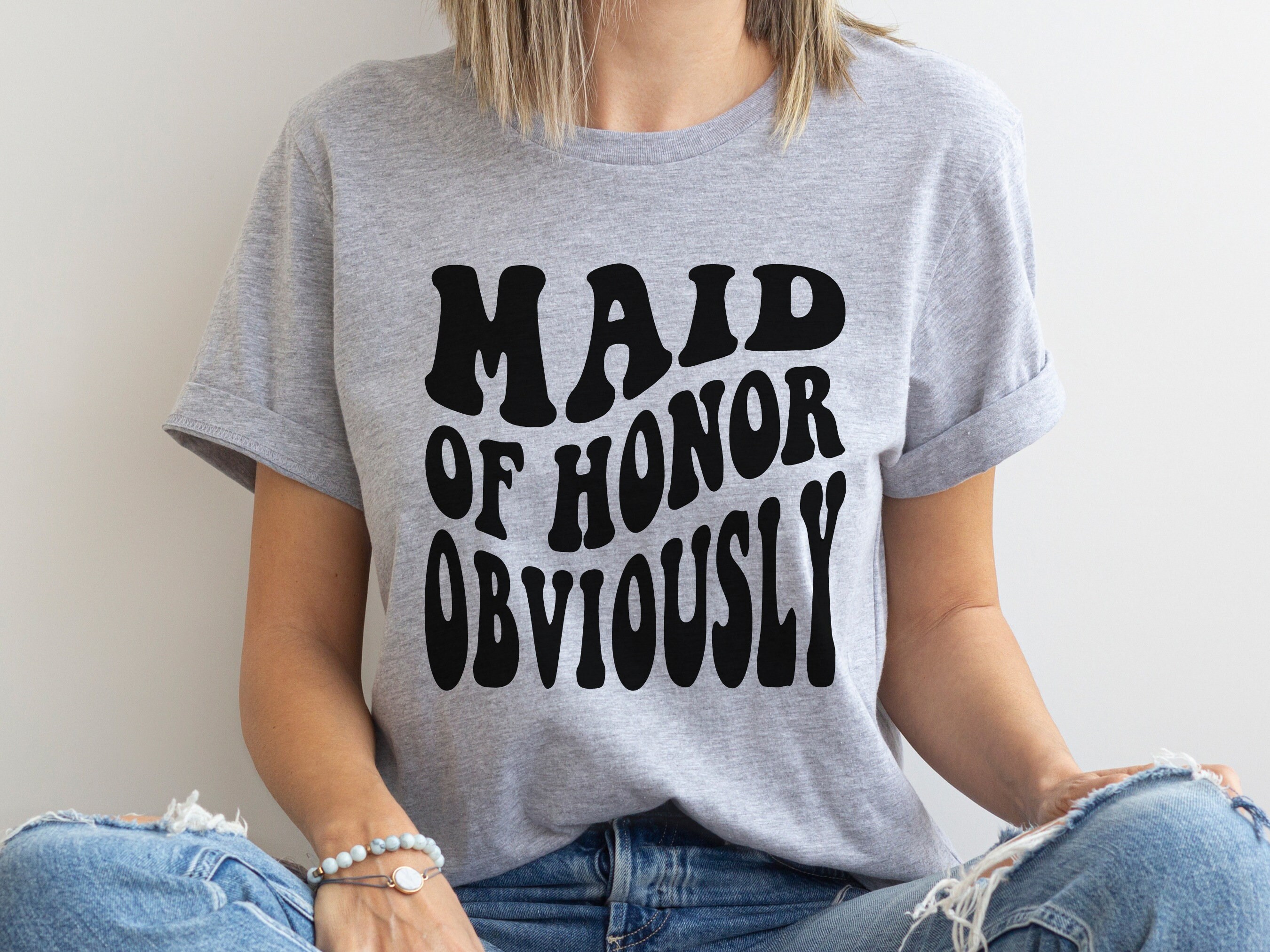 Maid of Honor Obviously PNG Files for Sublimation Maid of Honor ...