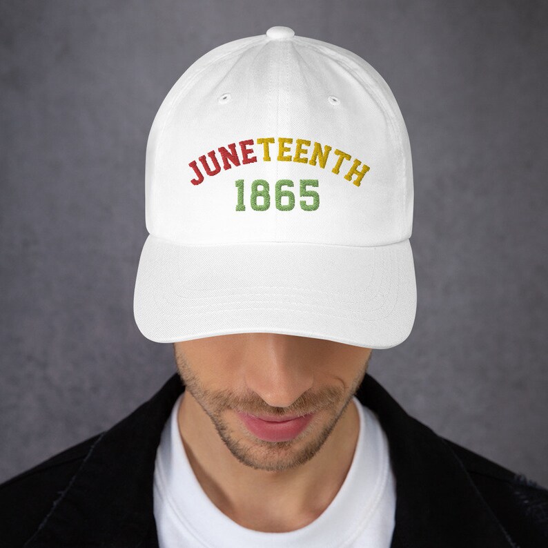 Juneteenth 1865 Dad Hat, Black Lives Matter Equality Hat, Independence ...
