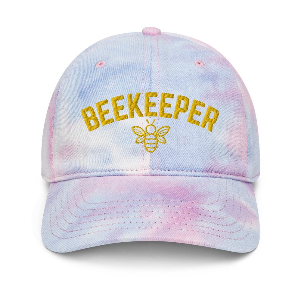 Beekeeper Tie dye hat Save The Bees Hat Beekeeping Baseball | Etsy