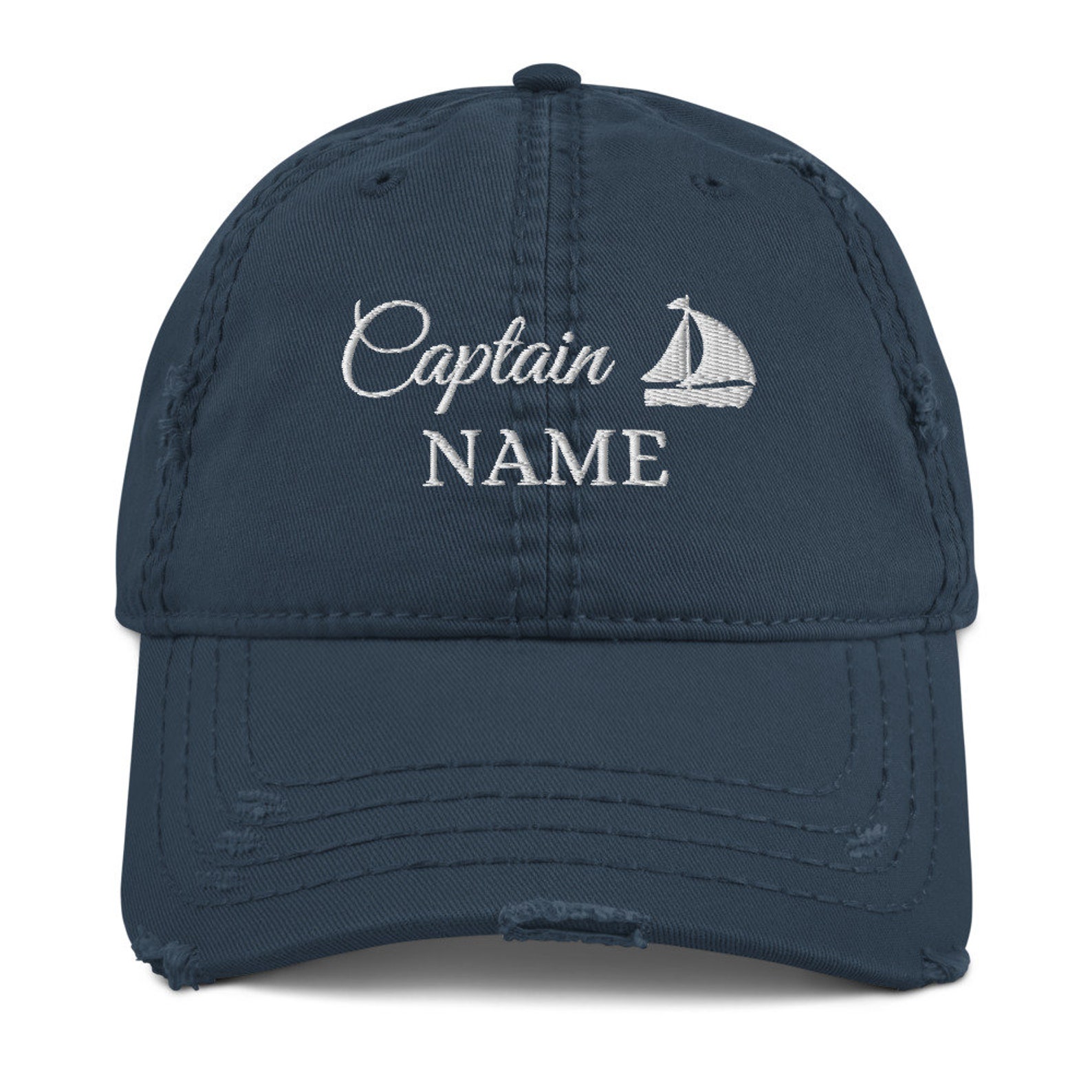 Personalized Captain Hat Custom Baseball Cap Nautical | Etsy