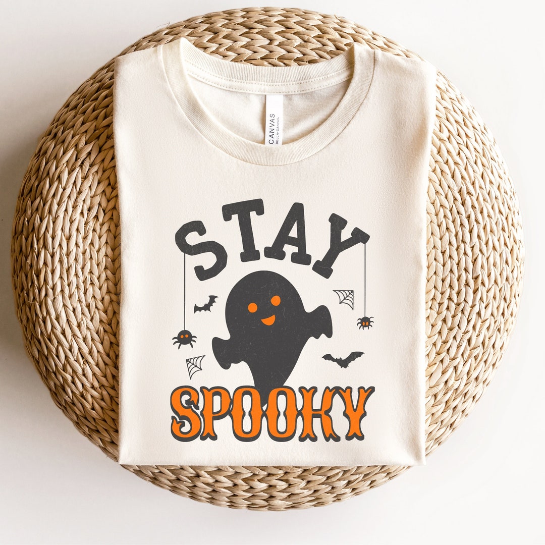 Spooky Retro Halloween PNG Files, Stay Spooky SVG for Sublimation ...