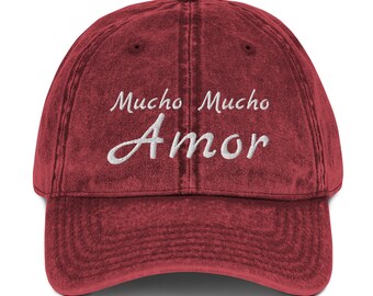 Mucho Mucho Amor Hat Walter Mercado Vintage Cotton Twill Cap | Etsy