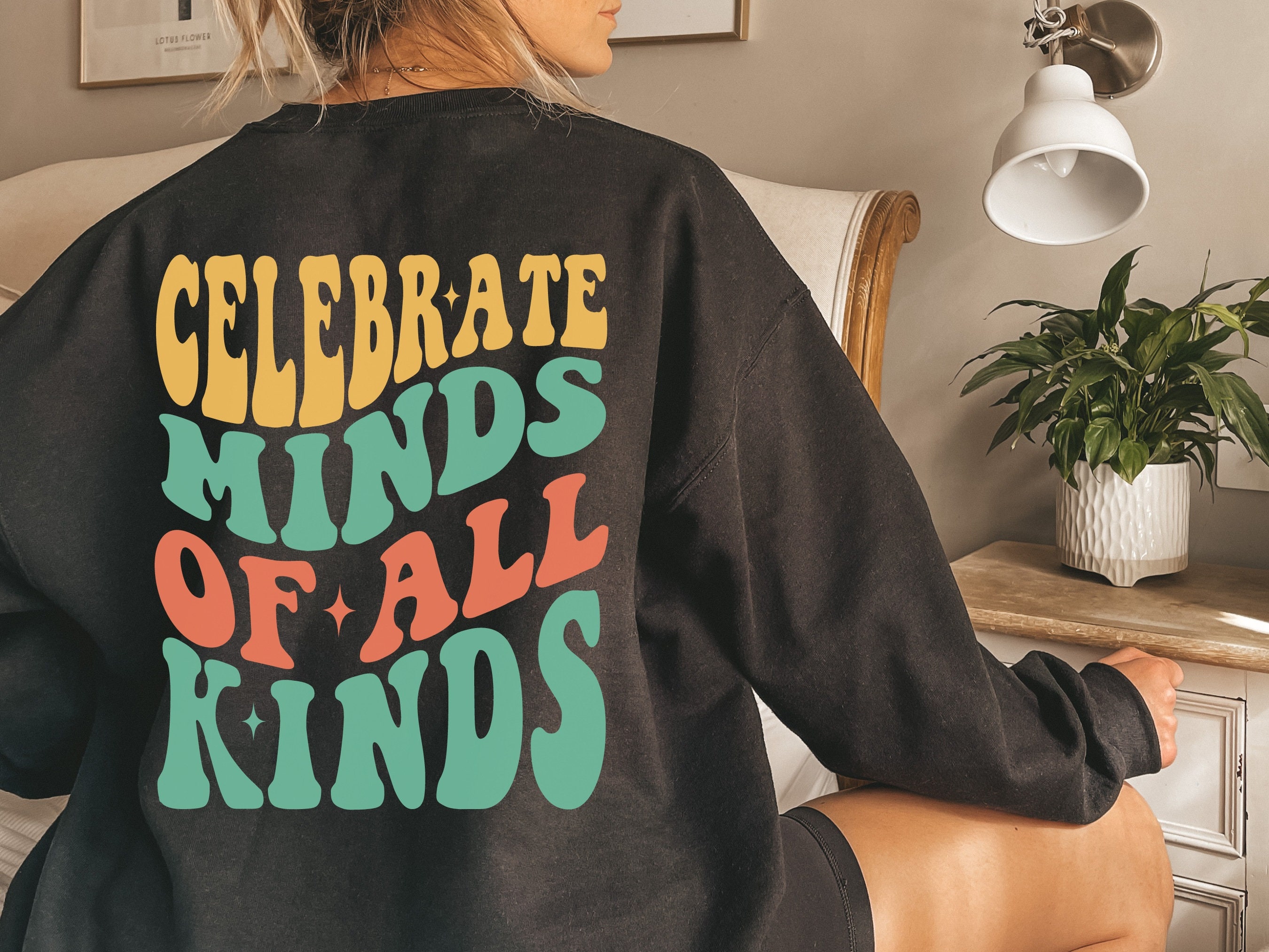 Celebrate Minds of All Kinds PNG Files for Sublimation Autism SVG ...