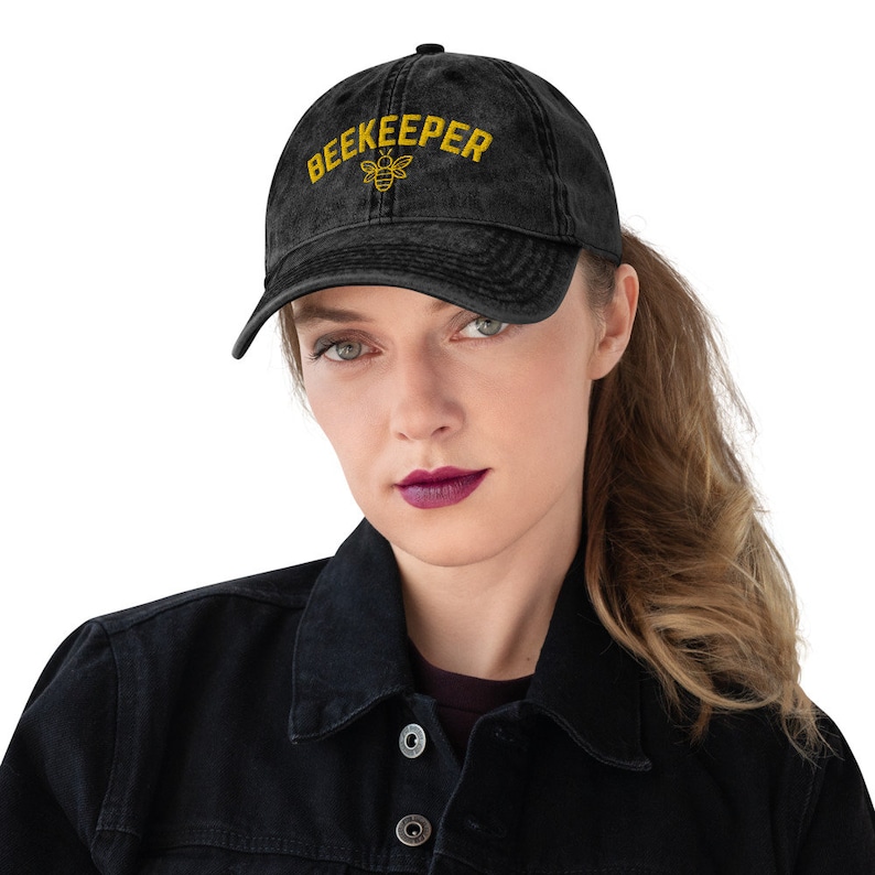 Beekeeper Vintage Cotton Twill Cap Save the Bees Hat - Etsy