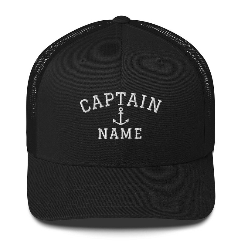 Personalized Captain Hat Custom Baseball Cap Nautical - Etsy