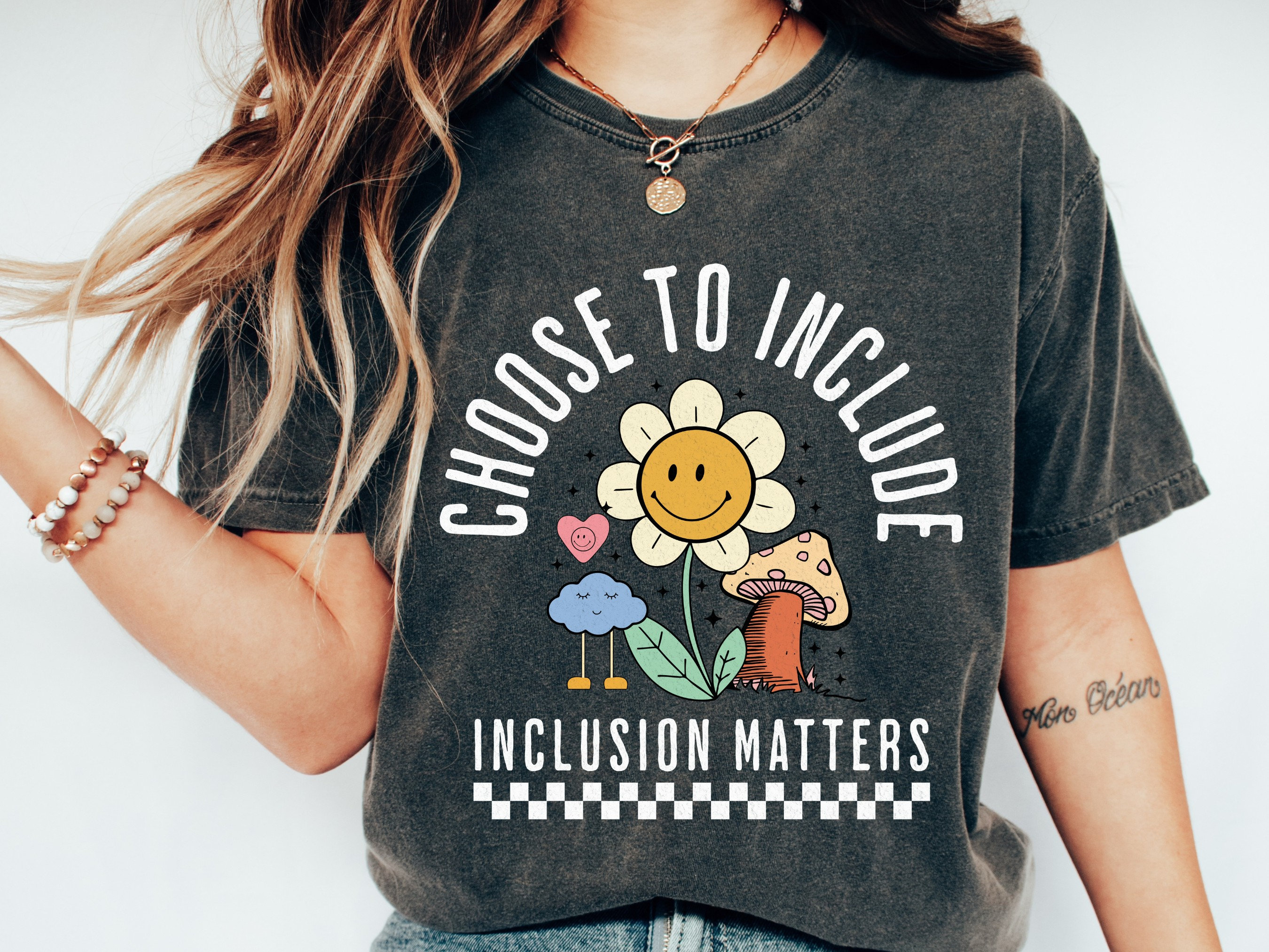 Inclusion SPED Teacher PNG Autism Awareness Choose to Include - Etsy