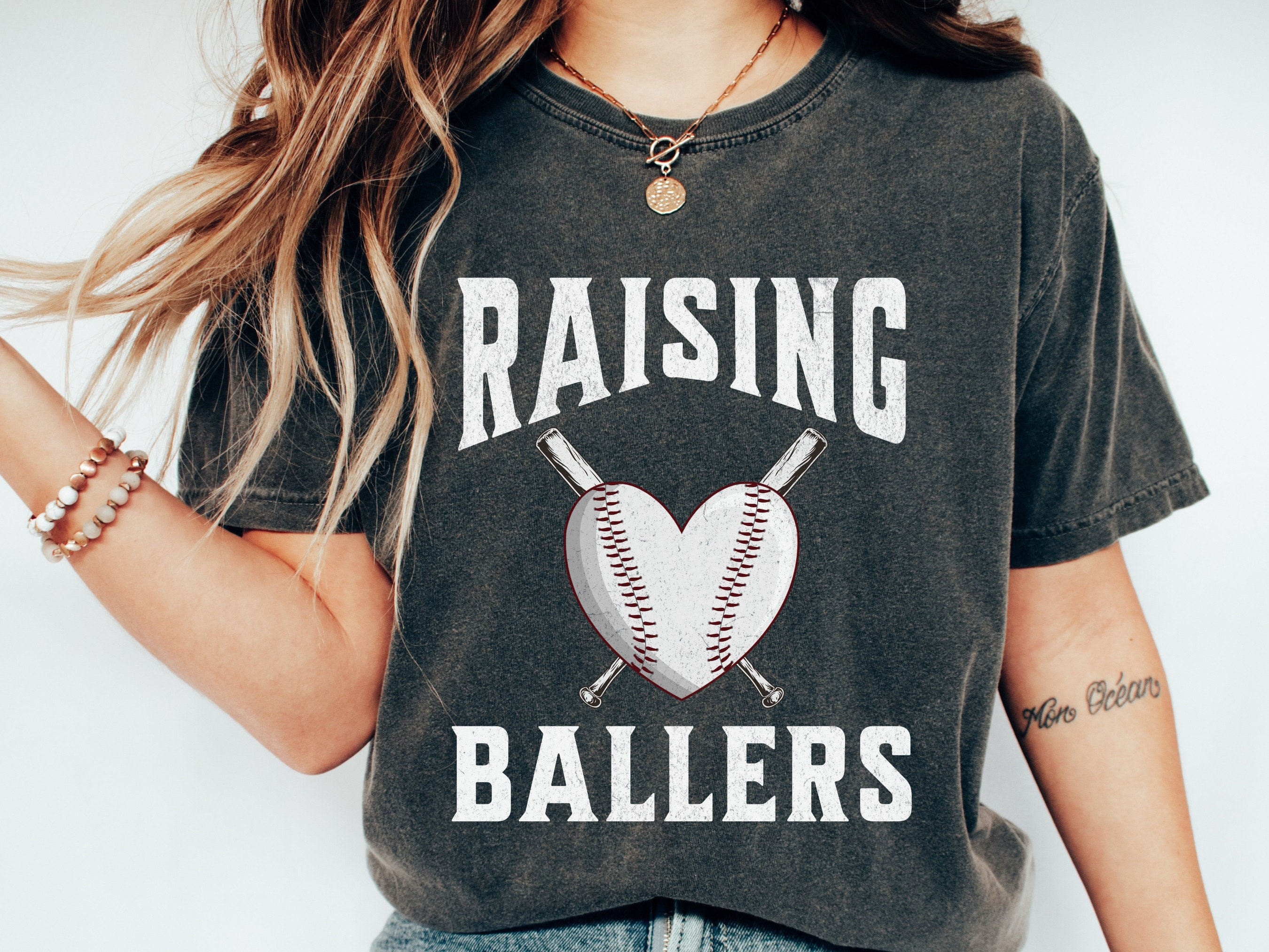 Raising Ballers PNG Files for Sublimation Baseball Mama Trendy - Etsy