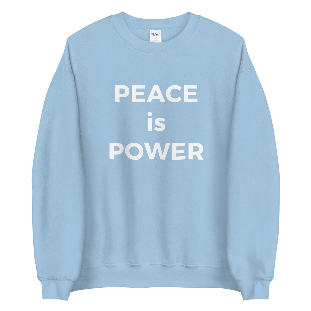 Sudadera Peace is Power, Sudadera Unisex Jacob Elordi Kaia Gerber ...