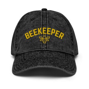 Beekeeper Vintage Cotton Twill Cap, Save the Bees Hat, Beekeeping ...