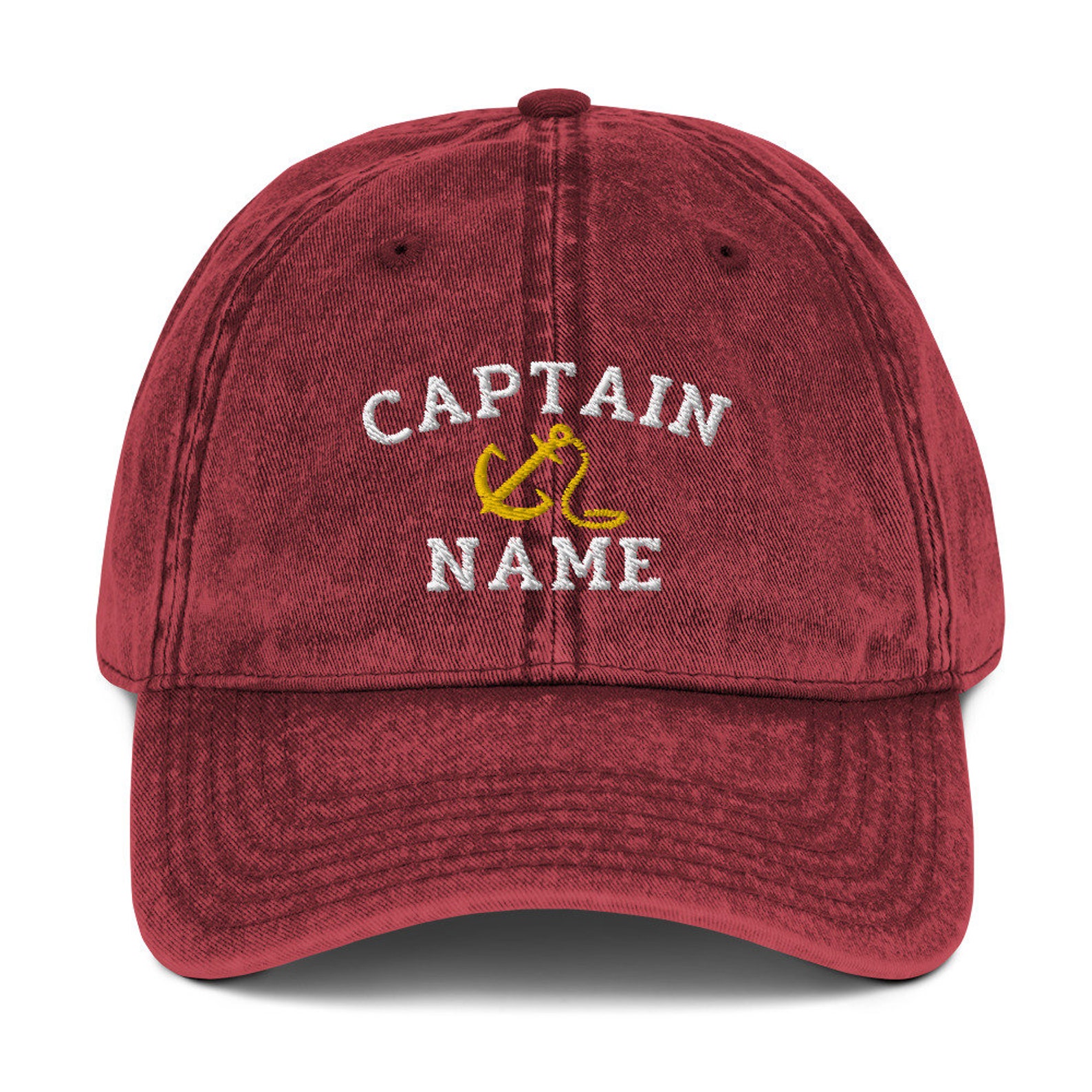 Personalized Captain Hat, Custom Captain Hat, Nautical Bachelorette ...