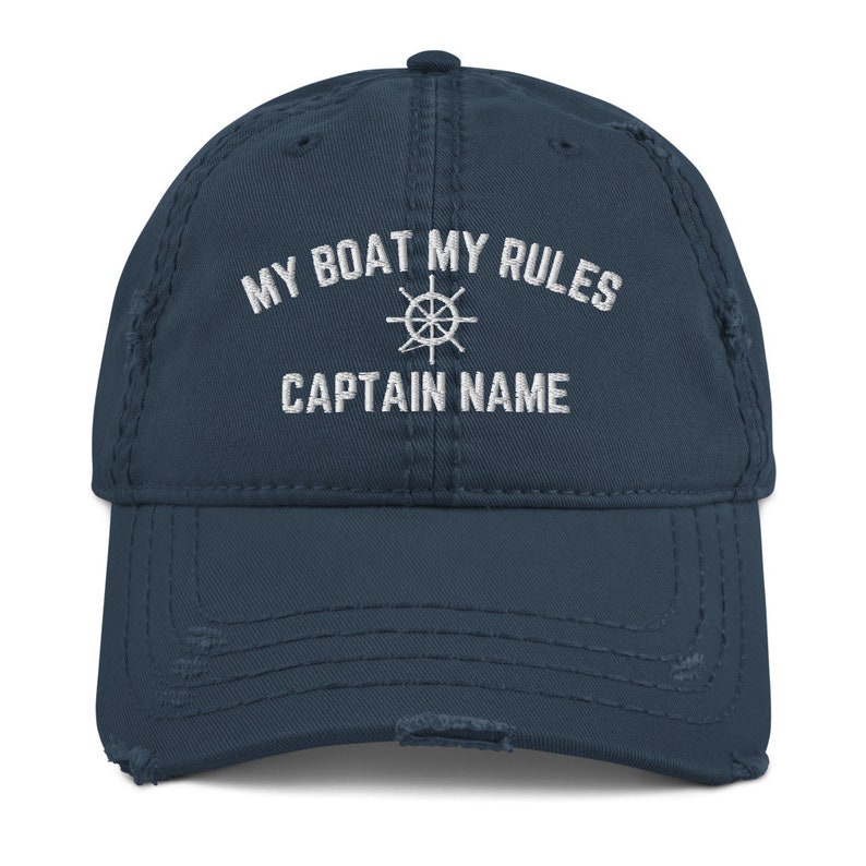 Personalized Captain Hat Custom Baseball Cap Nautical - Etsy