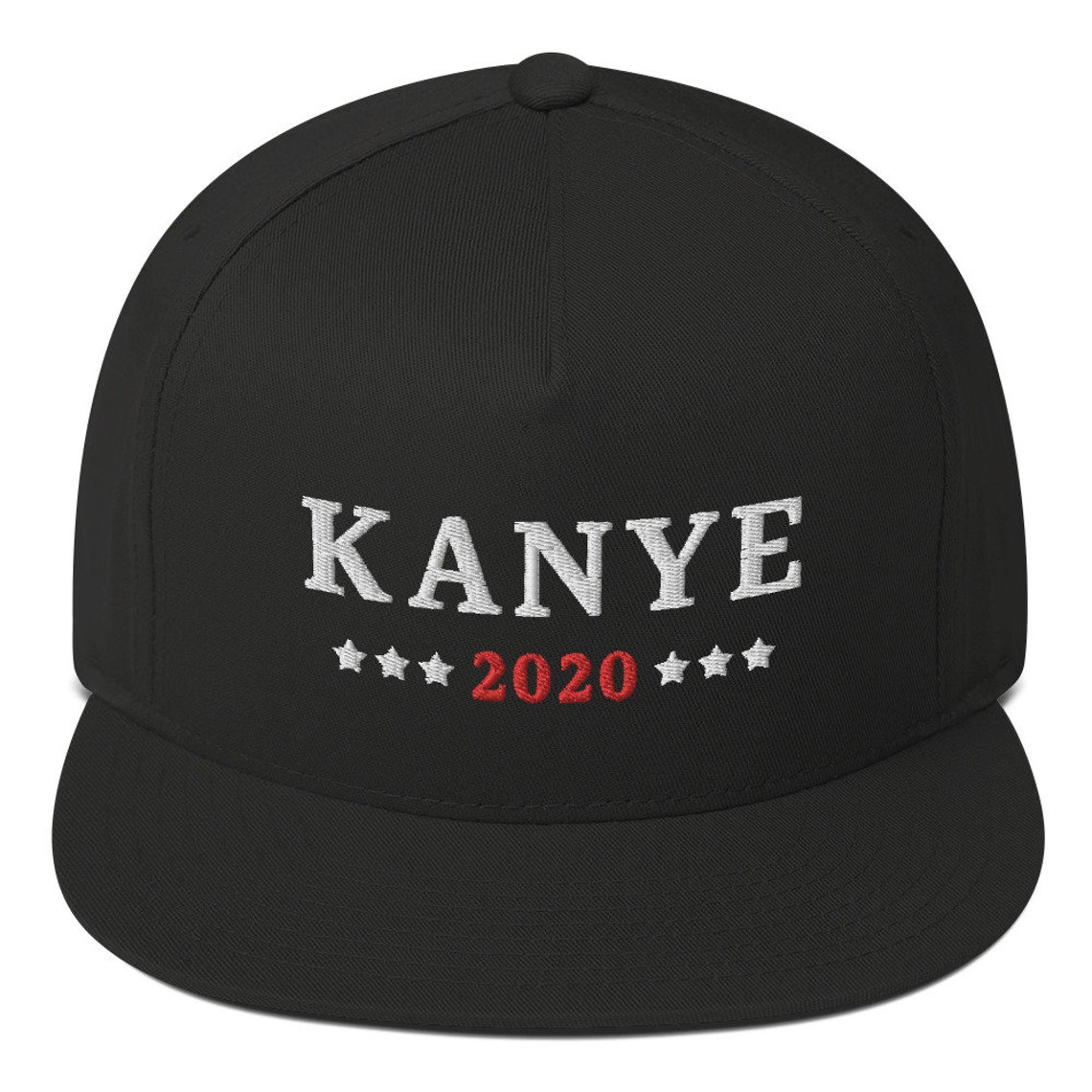 Kanye 2020 Hat Kanye West Flat Bill Cap Kanya Snapback Hat | Etsy