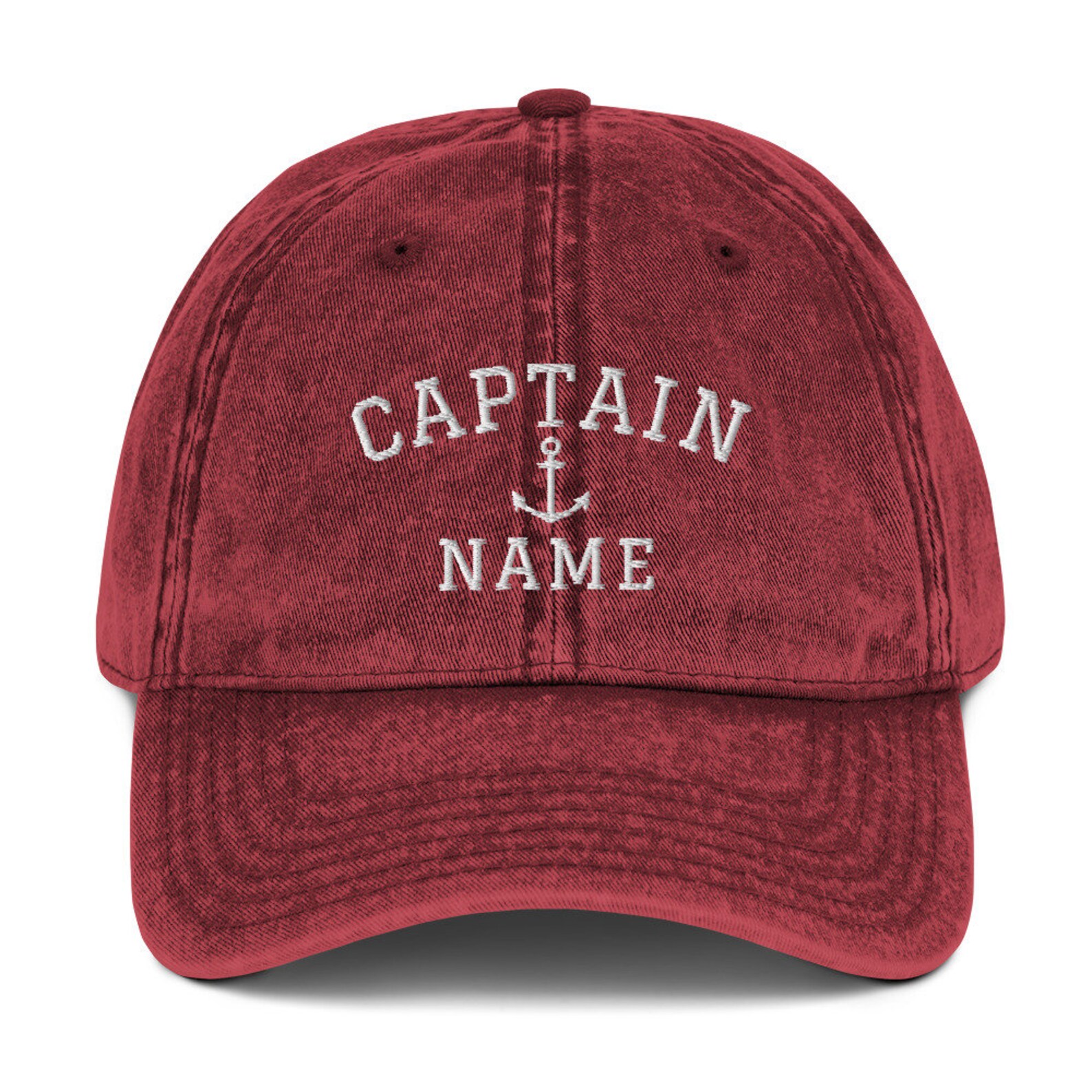 Personalized Captain Hat Custom Baseball Cap Nautical - Etsy