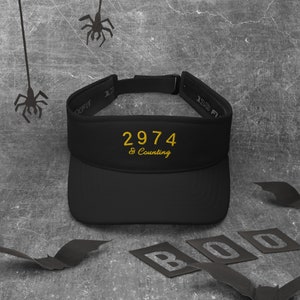 2974 and Counting Visor, Stephen Curry Embroidered Visor Hat - Etsy