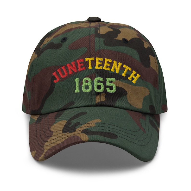 Juneteenth 1865 Dad Hat, Black Lives Matter Equality Hat, Independence ...