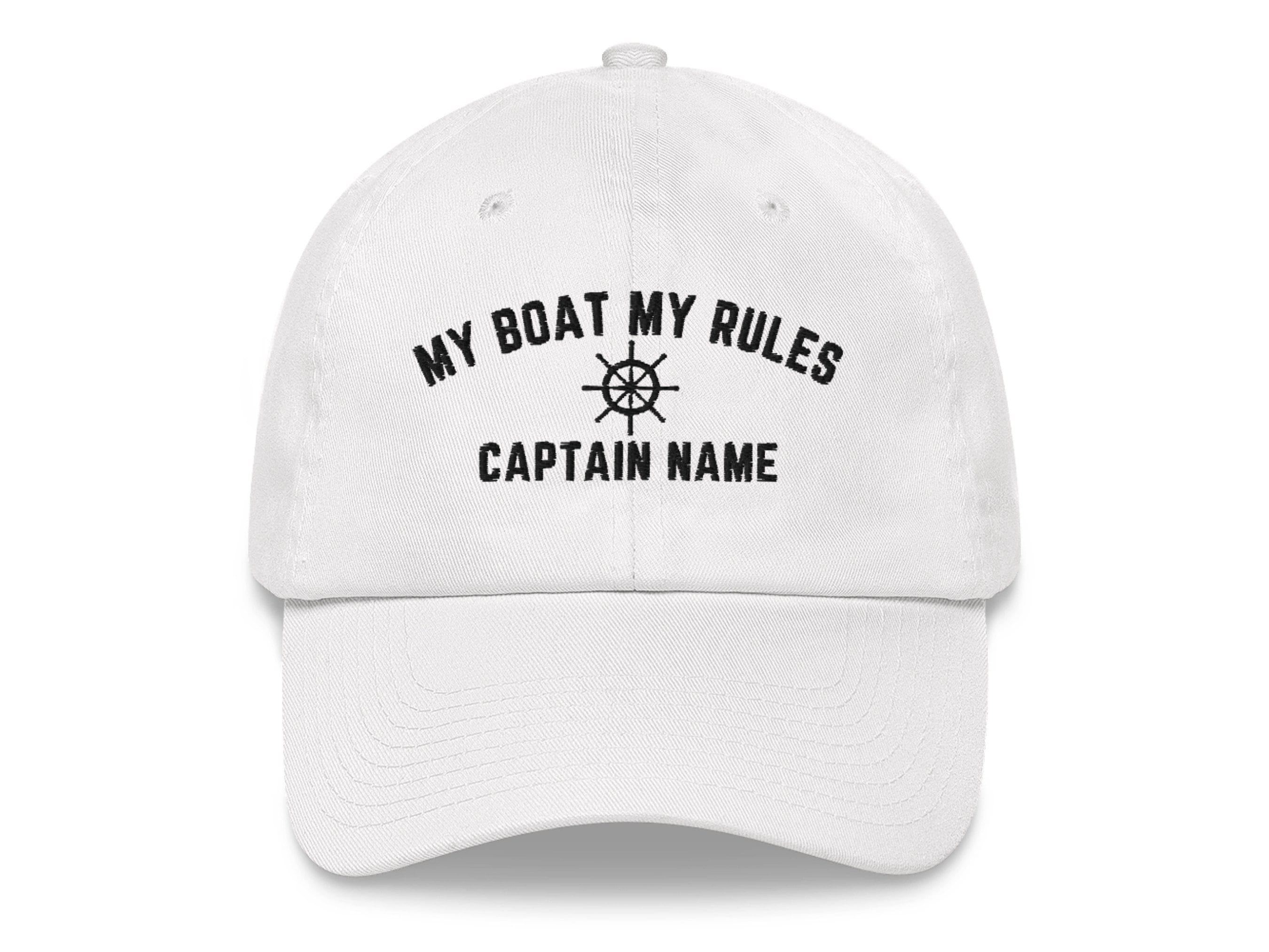 Boat Captain Baseball Hat