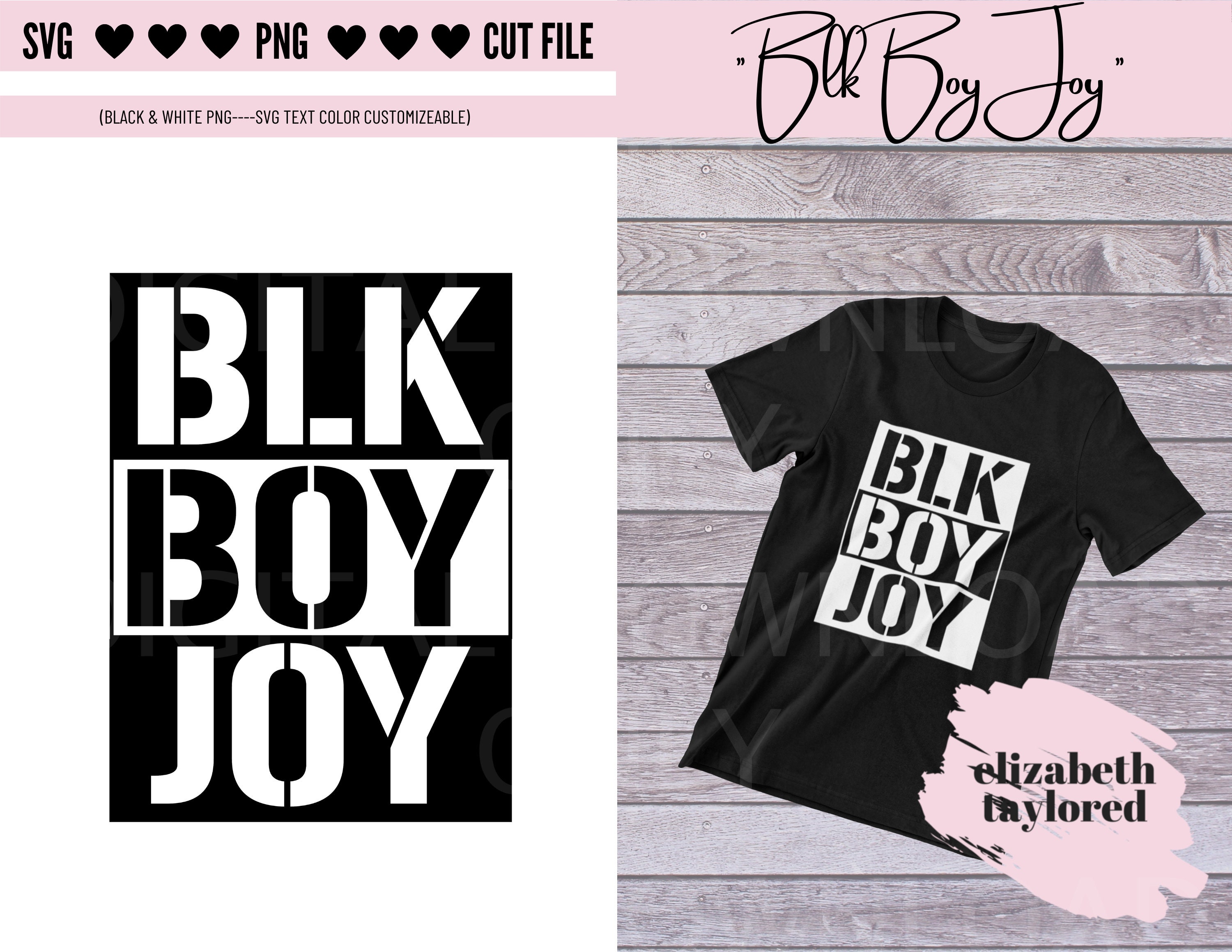 Black Boy Joy Svg, Black Boy, African American Svg, Black Man Png, File ...