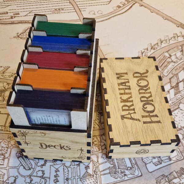 Laser Cut Deck Box - Etsy