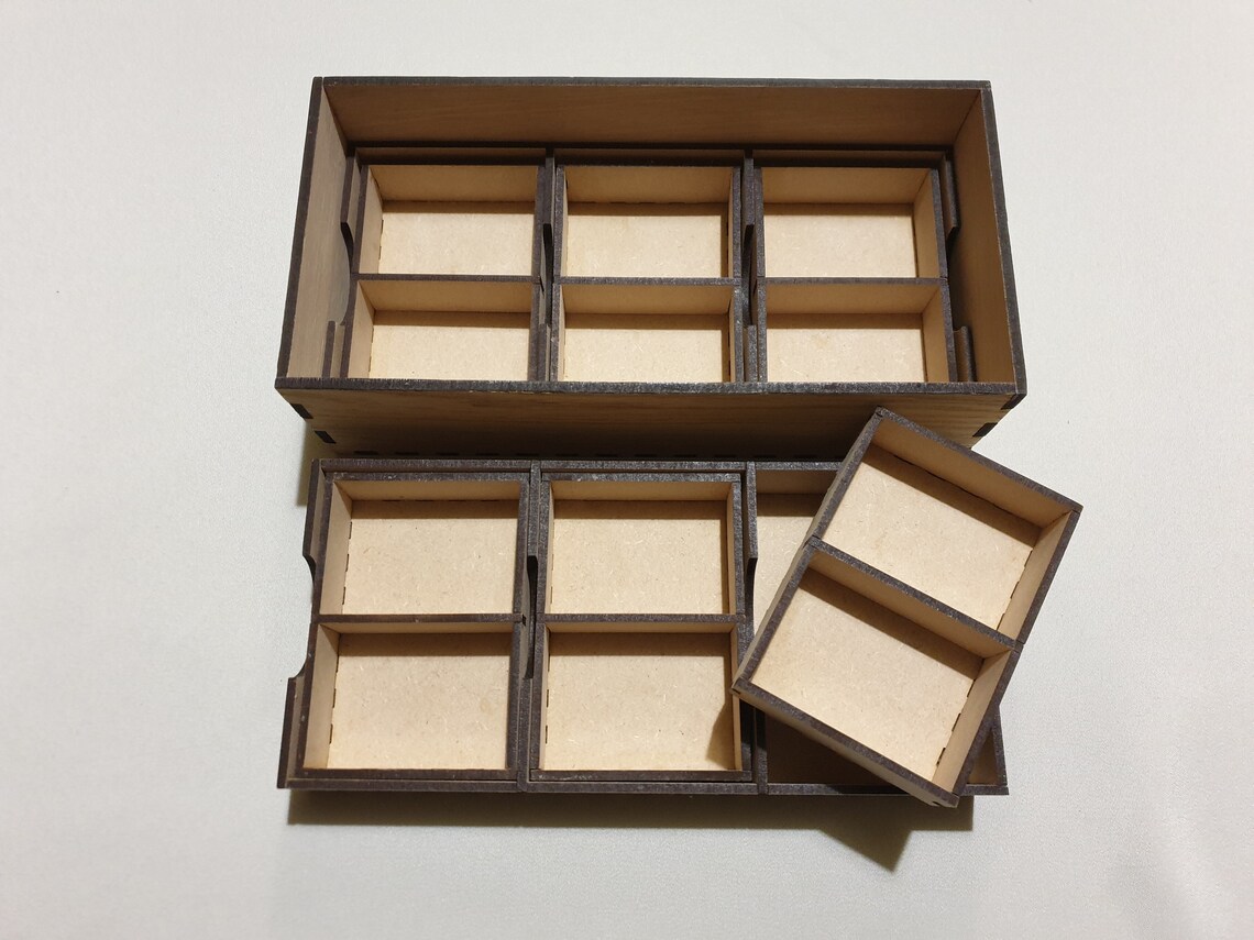 Arkham Horror Double Tier Game Token Storage Box | Etsy