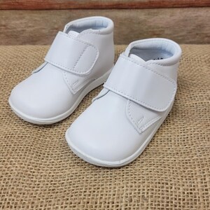 Beautiful Boy Leather Shoes Baptism Boy Shoes, White Boy Shoes - Etsy