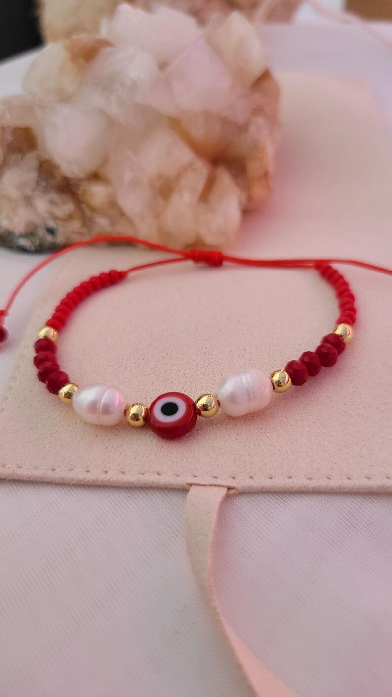 Saint Benedict Evil Eye Red String Bracelet, Pulsera De San Benito - Etsy
