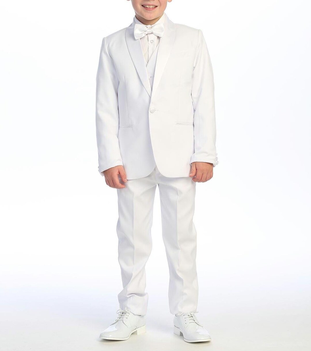 White Boy Suit, Boy First Holy Communion Suit, Communion Suit, White ...